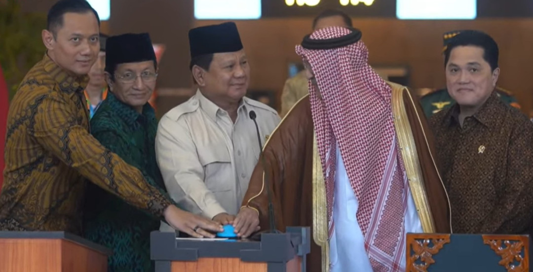 Presiden Prabowo Resmikan Terminal Khusus Haji dan Umrah Bandara Soekarno-Hatta