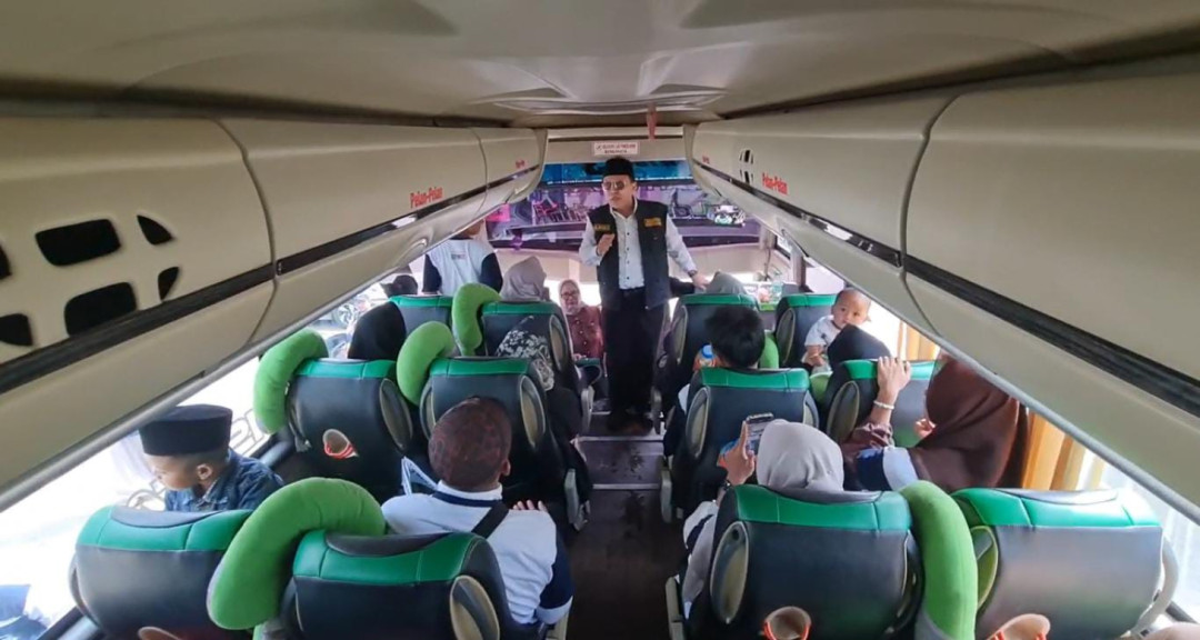 600 Pemudik, Balik Bareng BPKH ke Jabodetabek Gunakan Bus Dari Masjid ...