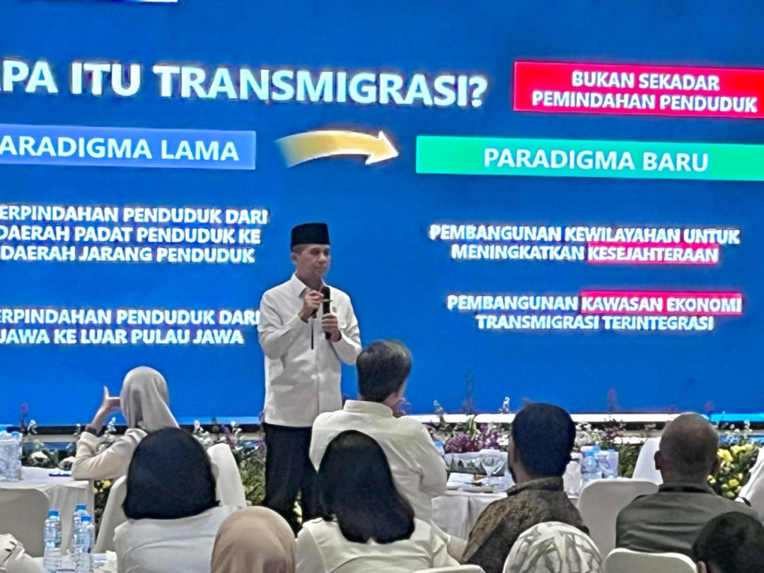 Strategi Bangun Pusat Pertumbuhan Ekonomi, Mentrans Iftitah Kenalkan 5 Langkah Transmigrasi Baru