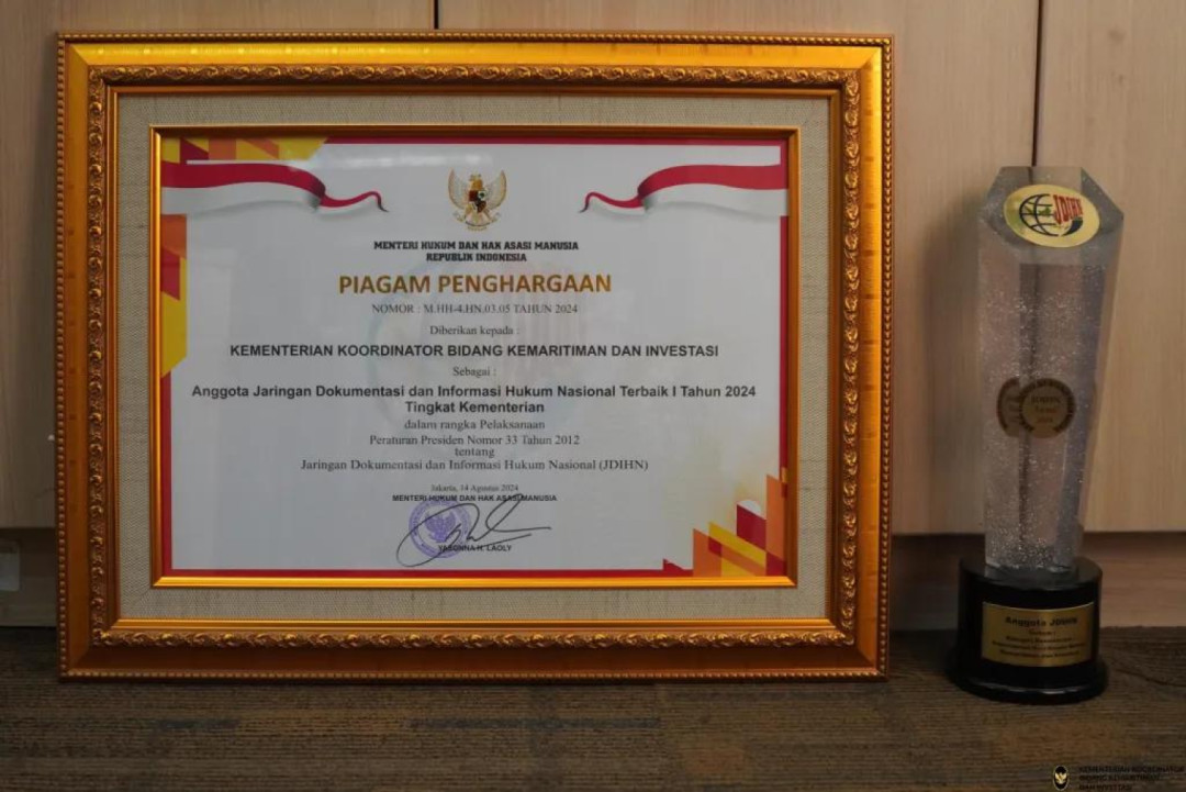 Kemenko Marves Raih Nilai Sempurna dalam Penilaian Kinerja Pengelolaan ...