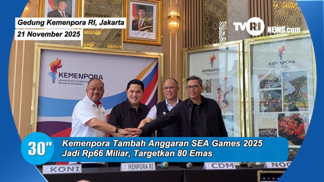 Kemenpora Tambah Anggaran SEA Games 2025 Jadi Rp66 Miliar, Targetkan 80 ...