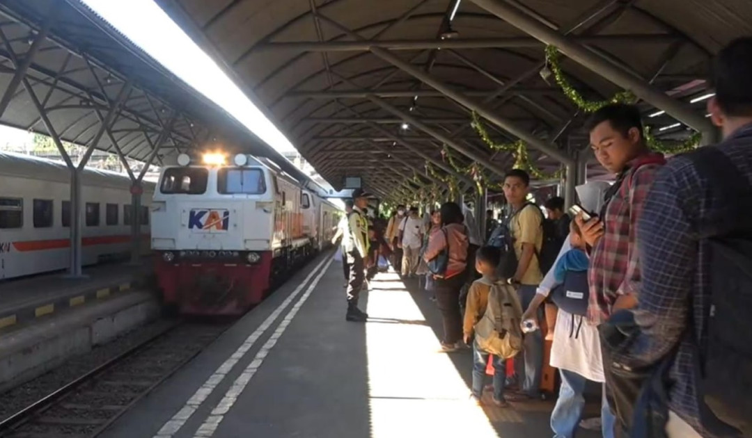 Tiket Kereta Api Arus Balik Lebaran 2025 Sudah Bisa Dipesan