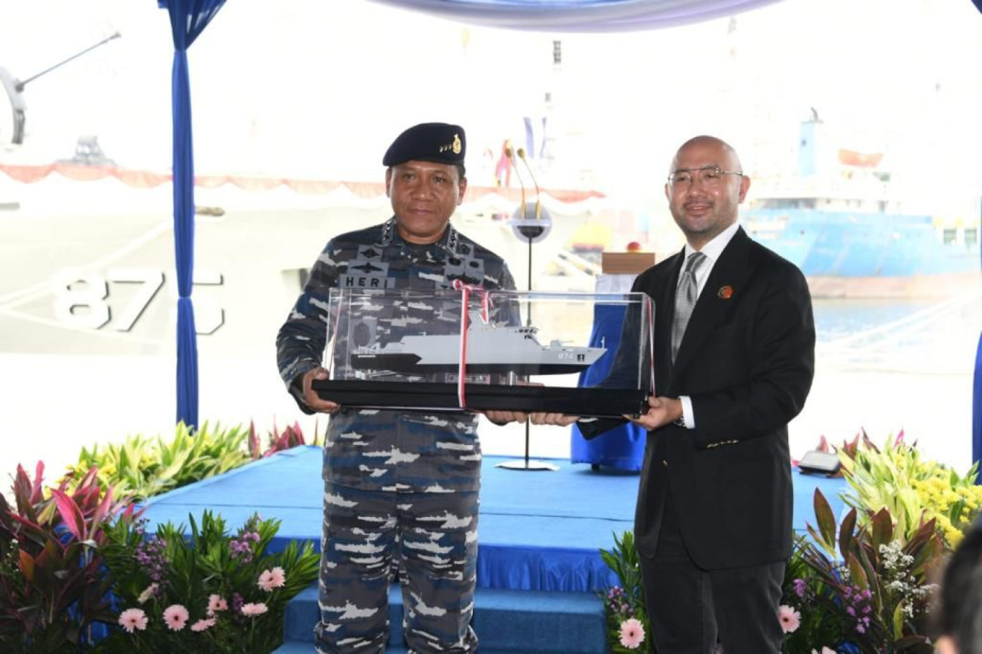 TNI AL Dapat Tambahan Kapal Perang KRI Dorang 874 dan KRI Bawal 875
