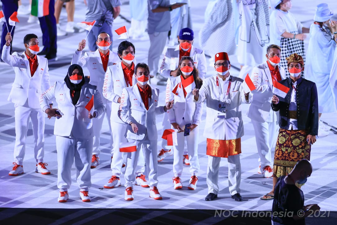 Pria Berdarah Indonesia-Jepang Ikut Kontingen Indonesia pada Upacara ...