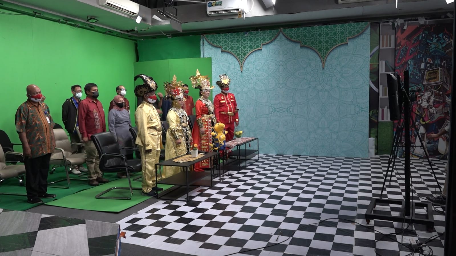 Upacara HUT TVRI ke-59 Kenakan Pakaian Adat dan Berlangsung Virtual